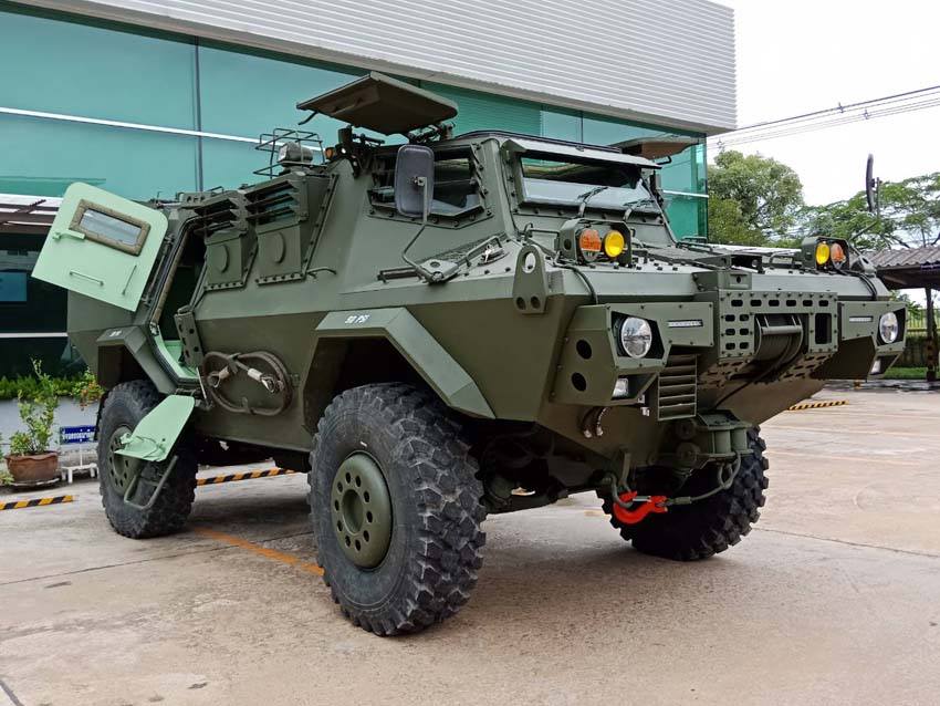 AAG_th บันทึกประจำวัน: ไทยเปิดตัวรถหุ้มเกราะล้อยาง HMV-420 สร้างใหม่ ...