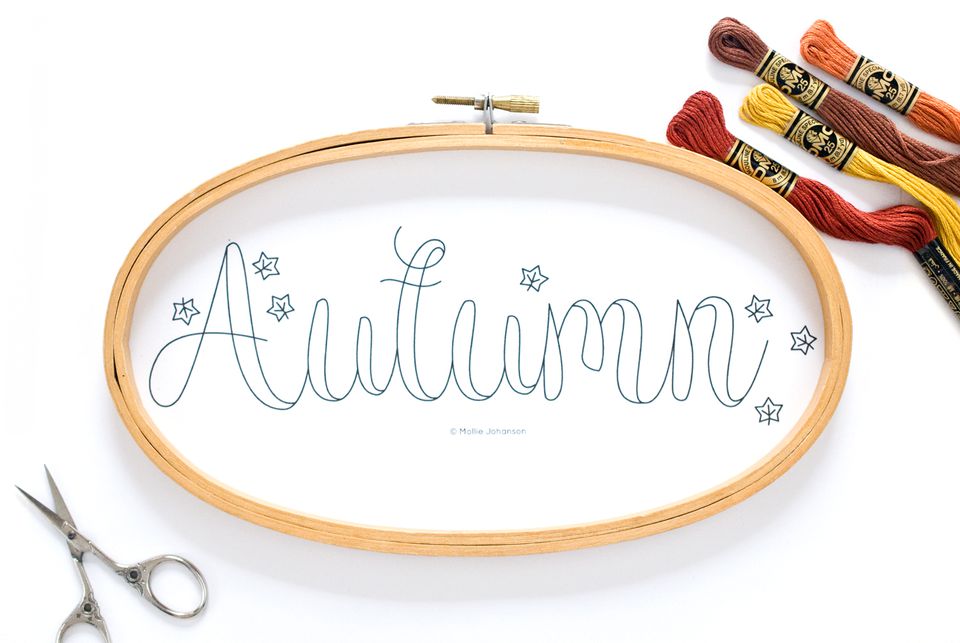 feeling stitchy: Freebie Friday - Fall and October