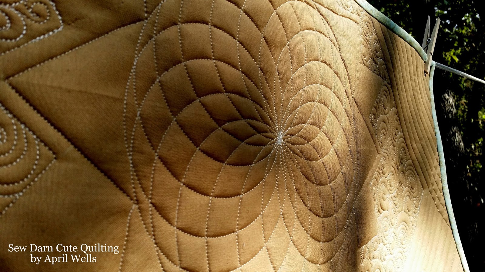 Rising Sun with Spiro-Quilting Tutorial