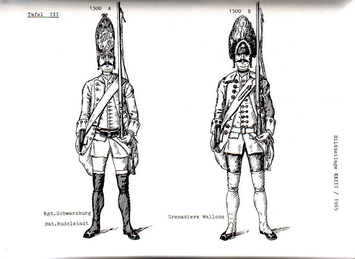 Oderint Dum Probent: Uniforms of the Allied army in Flanders in 1748 by ...