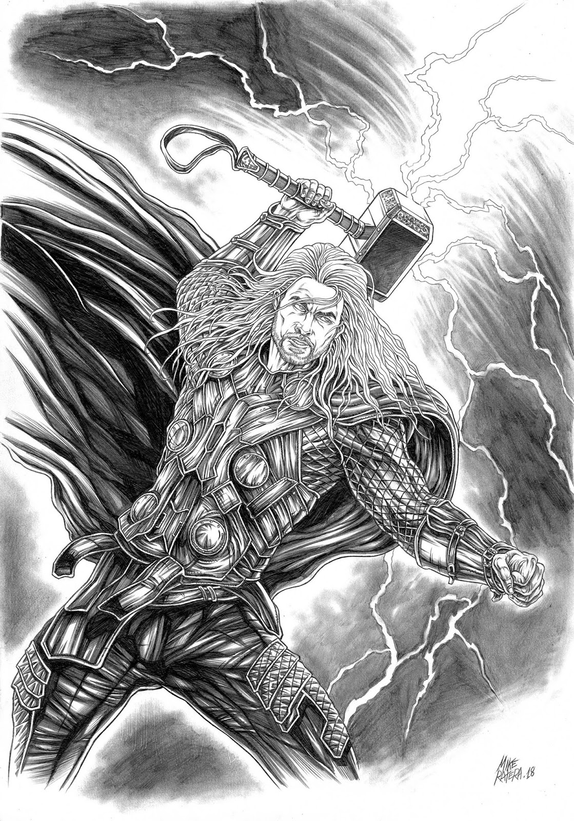 MIKE RATERA ARTBLOG: THOR - Commissions