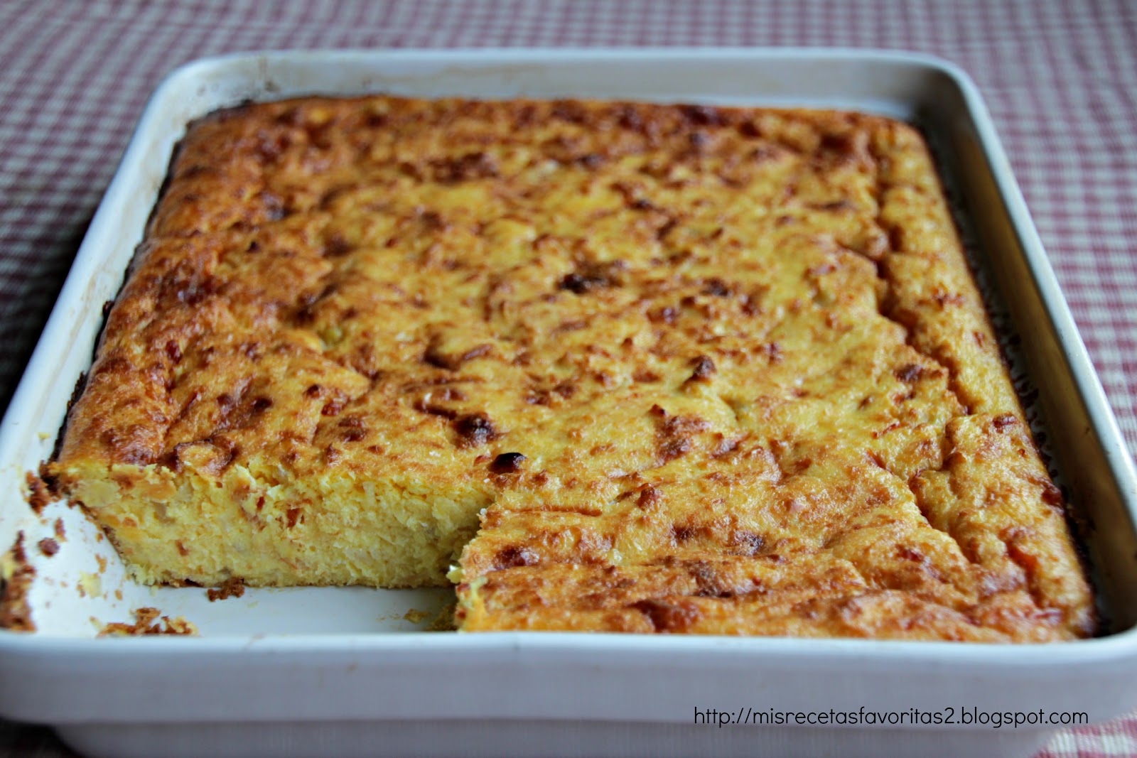 Chipa guasú - Mis recetas favoritas by Hilmar