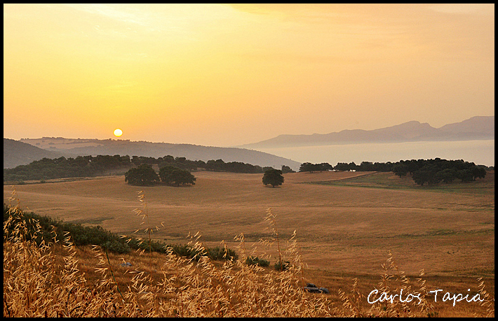 SERRANIA DE RONDA, naturaleza: amanecer desde el Cupil