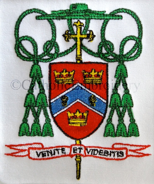 Catholic Embroidery: Catholic Crests: Game & Giveaway