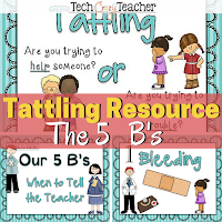The BEST Way to End Tattling in Your Classroom - Tech Crazy Teacher