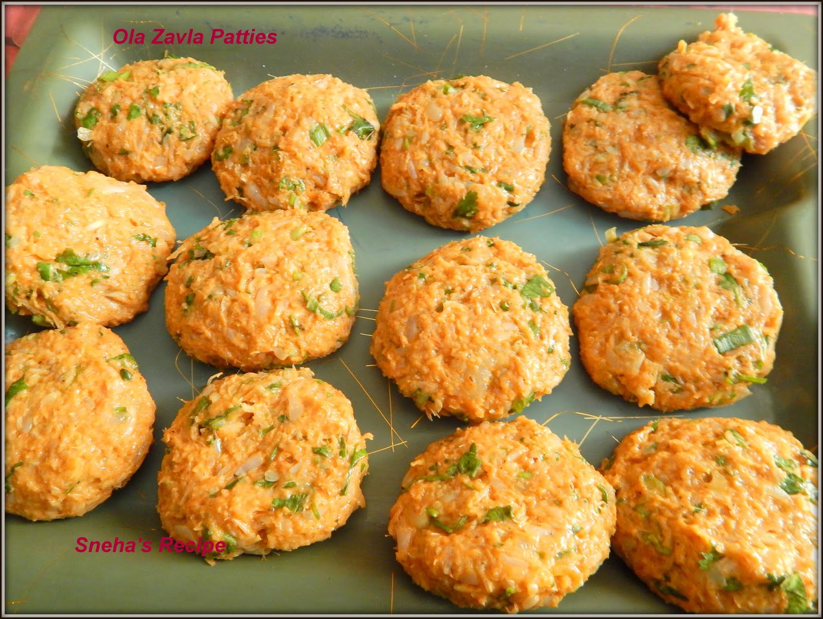 Ola Zavla Patties / Fresh Tiny Baby Shrimps Patties#FishFriday - Sneha ...