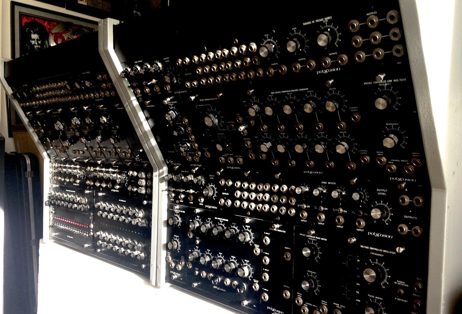 MATRIXSYNTH: Polyfusion Modular Synthesizer Cabinets (2 Inverted Cabinets)