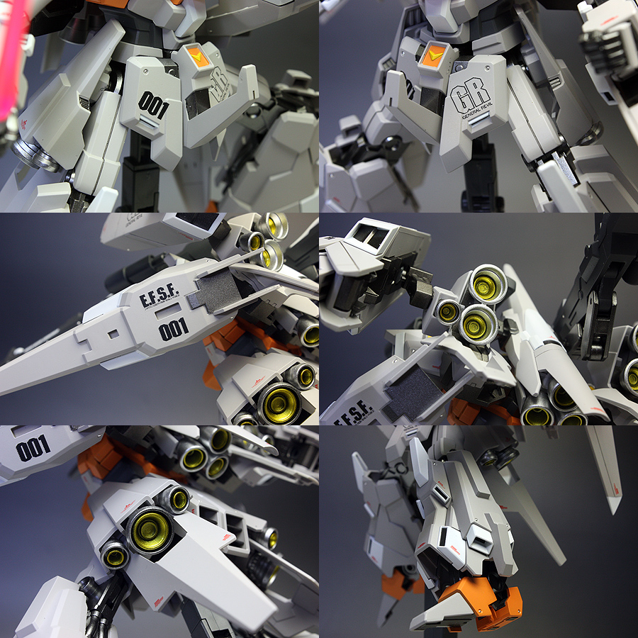 GUNDAM GUY: HGUC 1/144 ReZEL Type C [Defenser b-Unit] [GR] - Painted Build