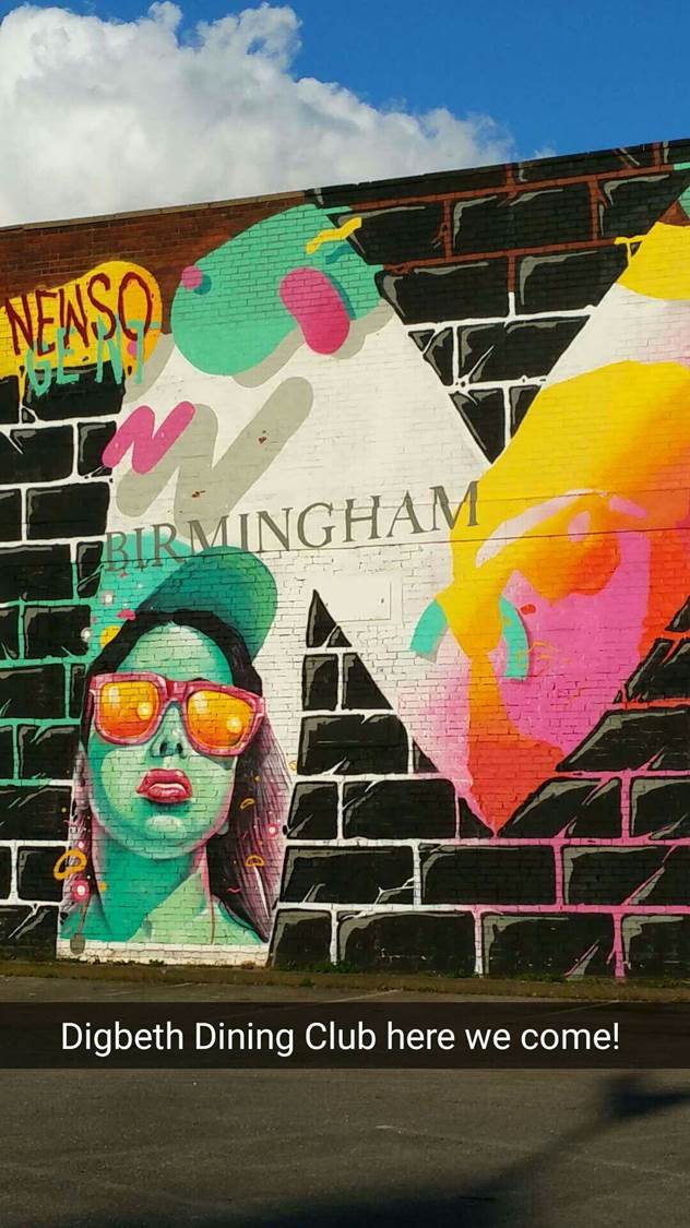 Sarah + Laura: Digbeth Dining Club!