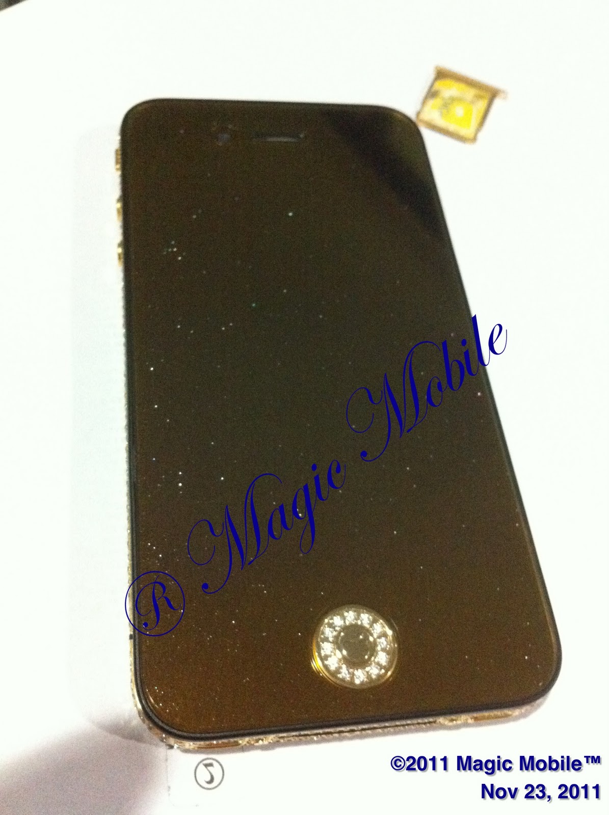 Magic Mobile: Iphone 4 Gold Plated Full Set