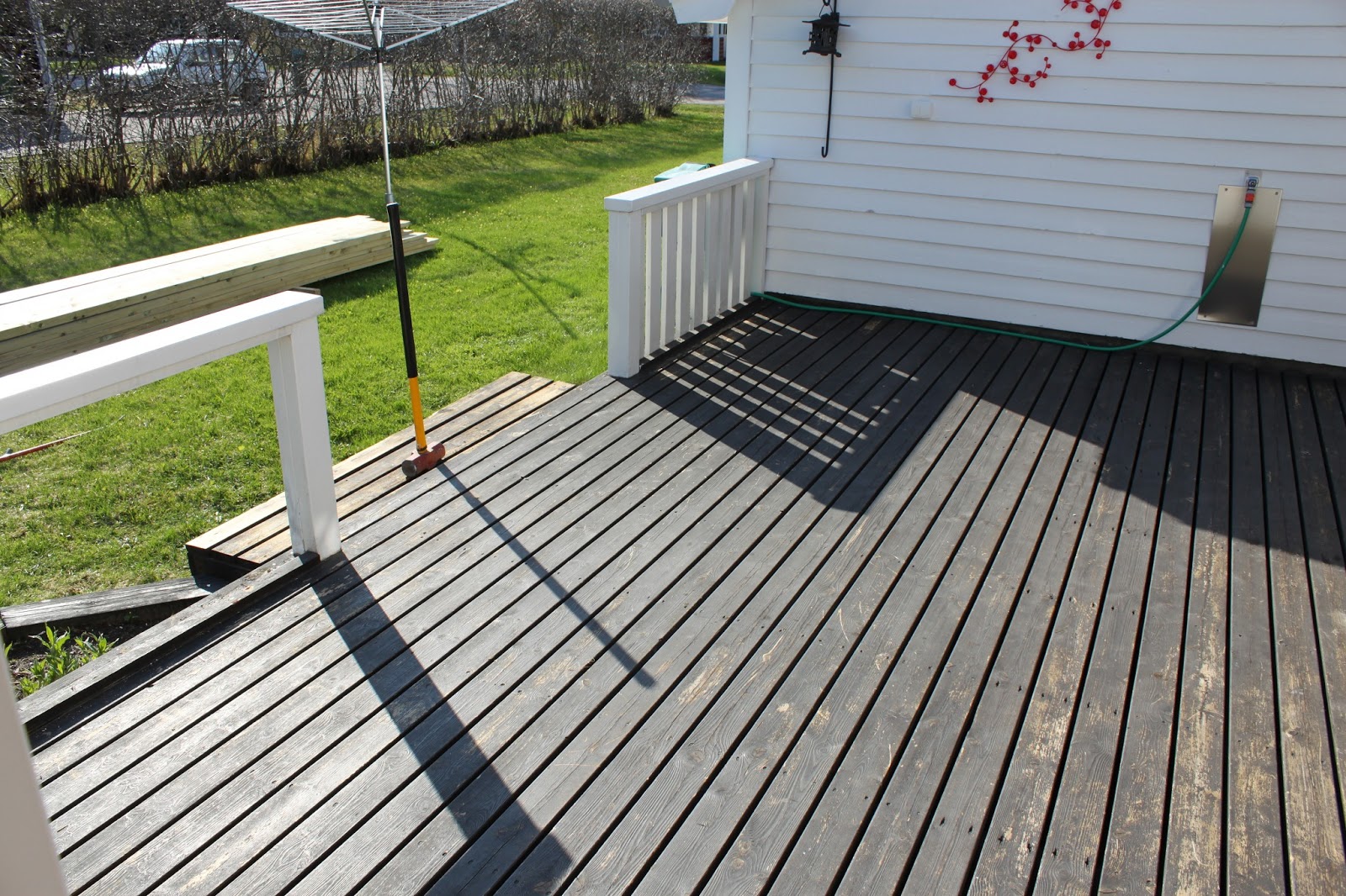 Vardags-Glitter: Nytt altangolv på gång.