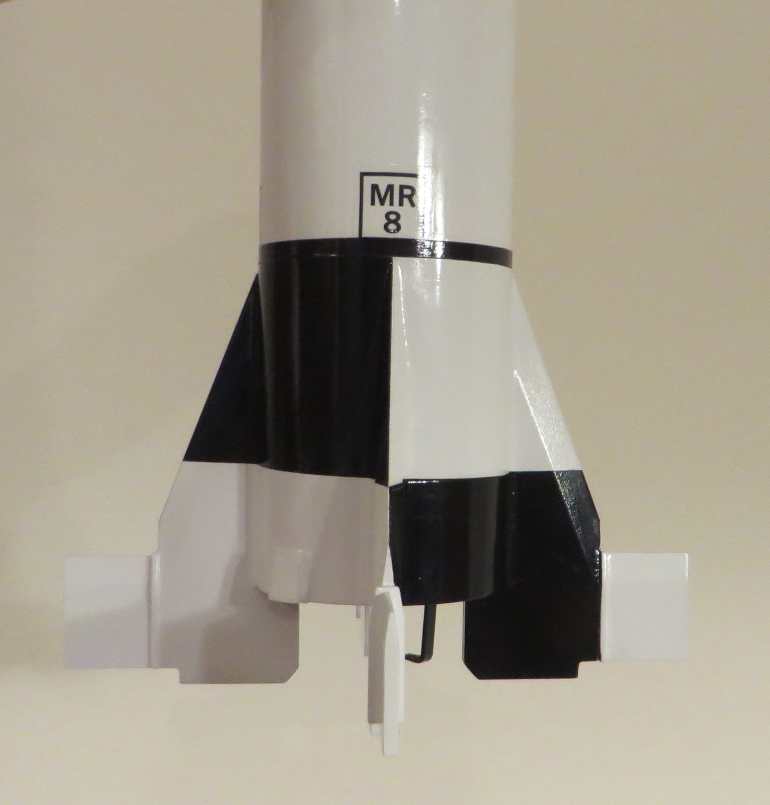 Model Rocket Building: Estes Mercury Redstone #1921 Build, Finished