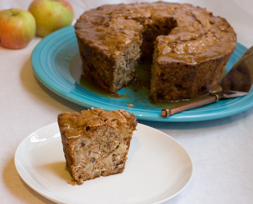 Sweet Savory Planet: Chunky Apple Coconut Cake