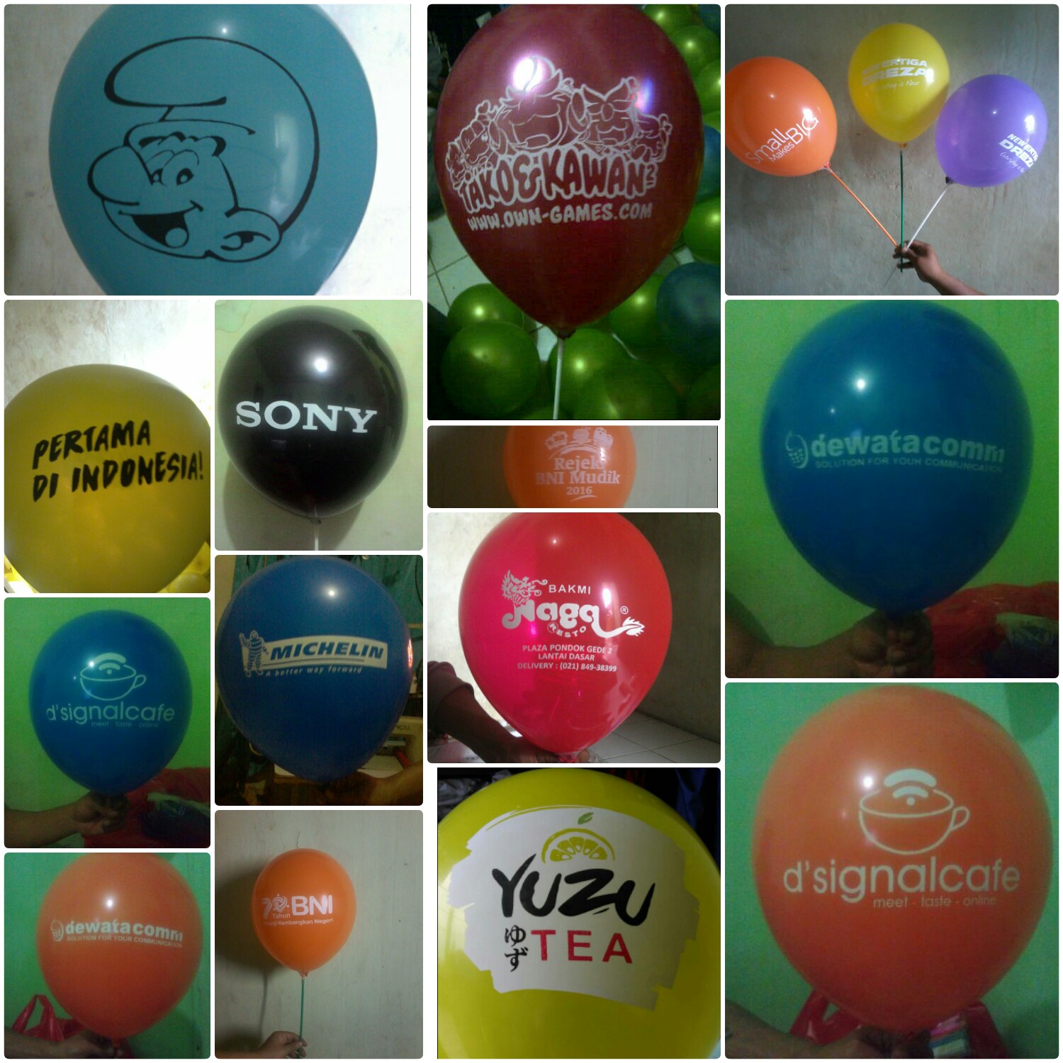 BALON PRINT | BALON CETAK | BALON SABLON