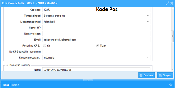 Cara Cek / Mengetahui Kode Pos Kecamatan Yang Benar Untuk Pengisian ...