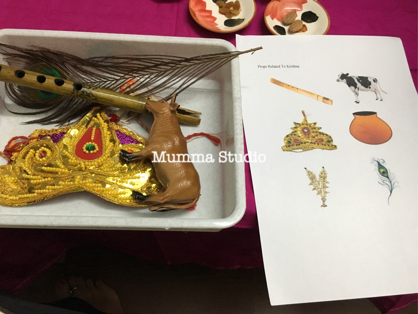 Montessori Inspired Krishna Janmashtami Themed Activities For Toddlers ...