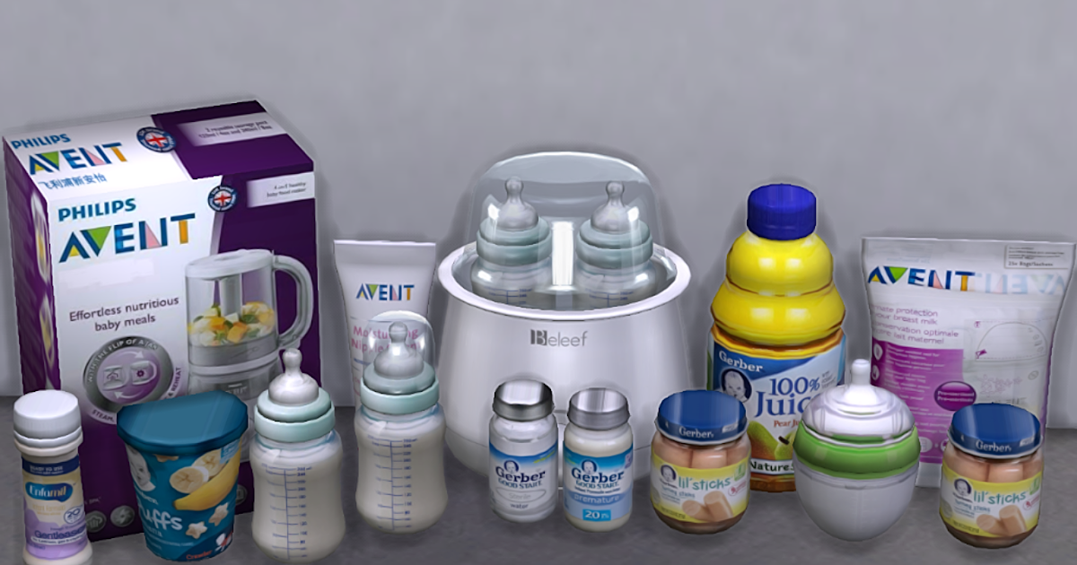 TS4 & TS3 Baby Set Publicly Released - YDB