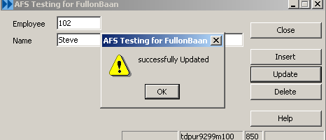 Full on Baan: Application Function Server - AFS Example