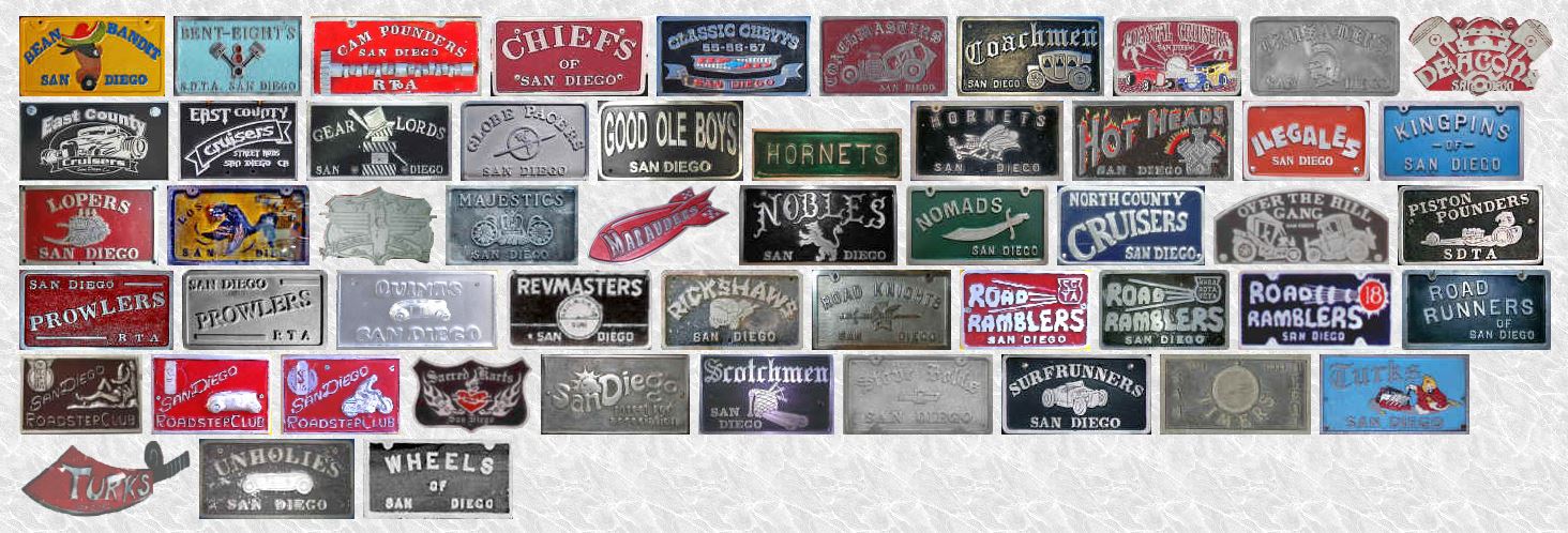 Just A Car Guy: Car Club Plaques website, 8500 so far, and adding more ...