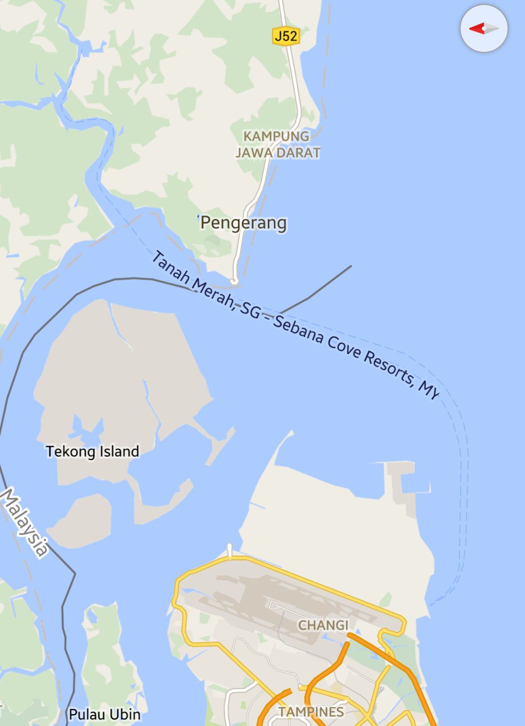 History Delocalized: Another Early Close-up Map of Singapore: Manuel ...