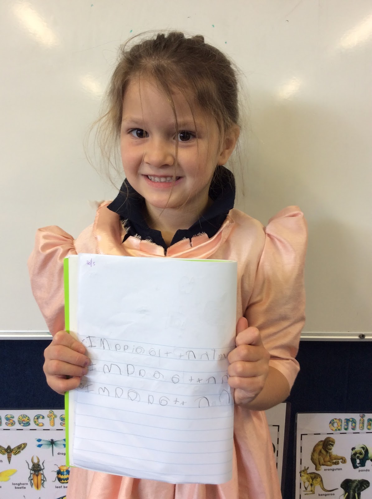 Room 5: Dress up writing