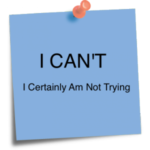 Can You Hear Me?: I Certainly Am Not Trying!