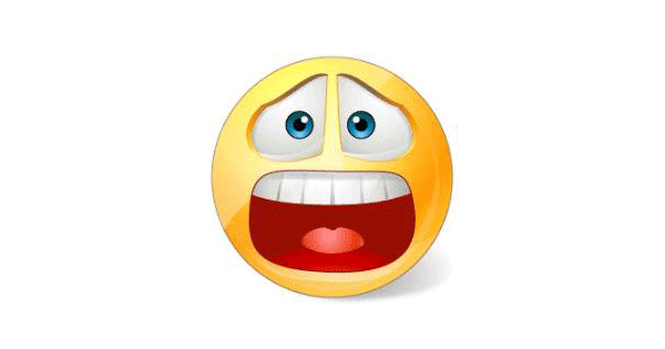 Smiley In Despair | Symbols & Emoticons