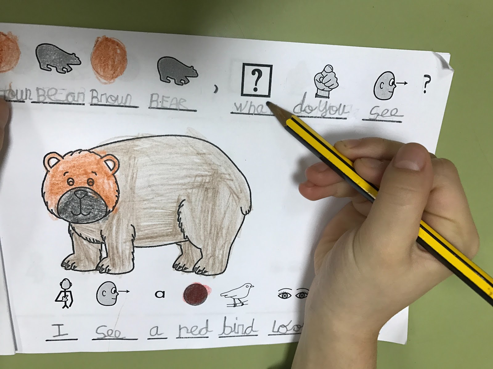 Writing a Story using PICTOGRAPHICS