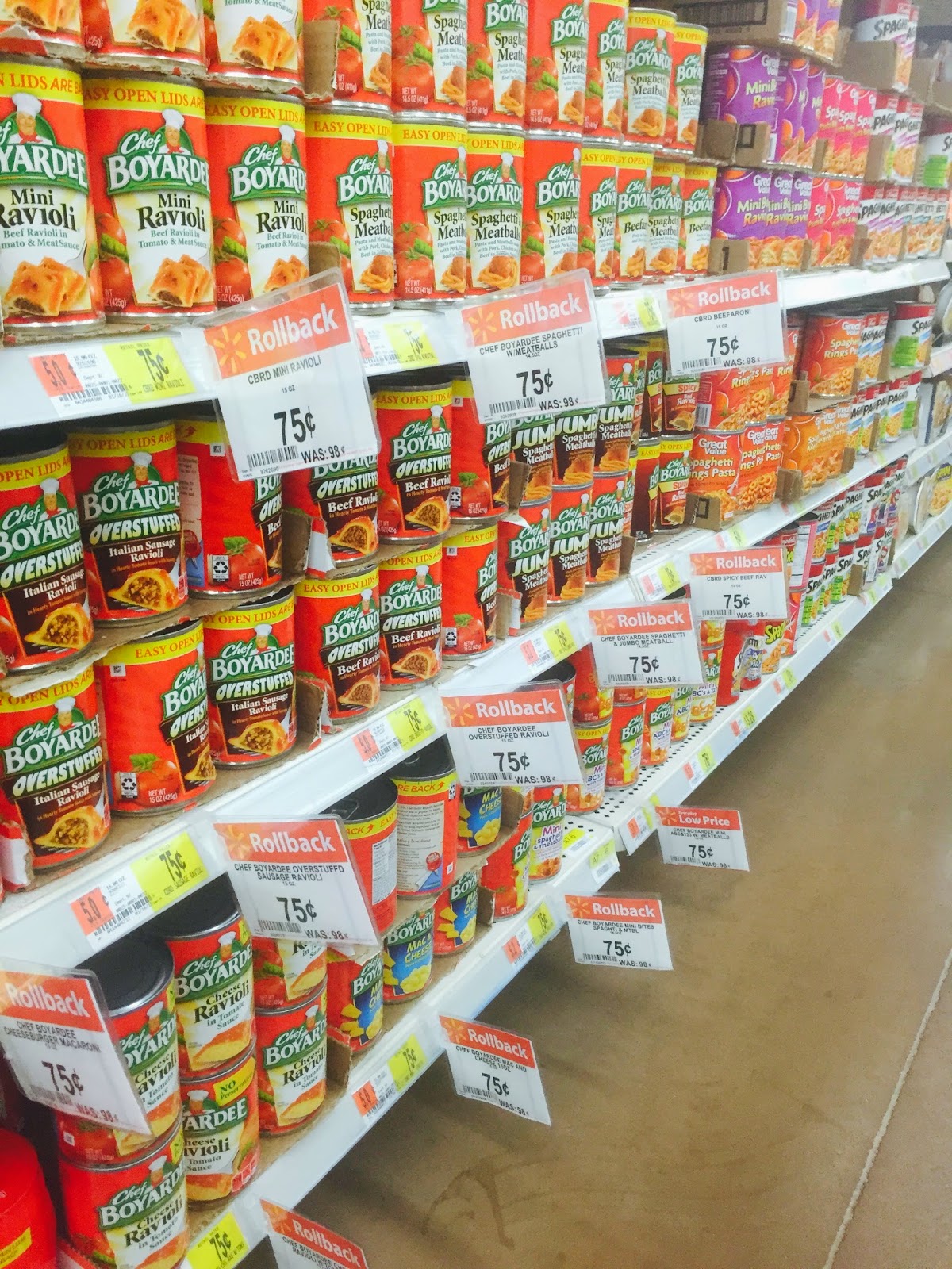 FREE IS MY LIFE: Walmart Rollback Prices on Banquet Dinners & Pot Pies ...