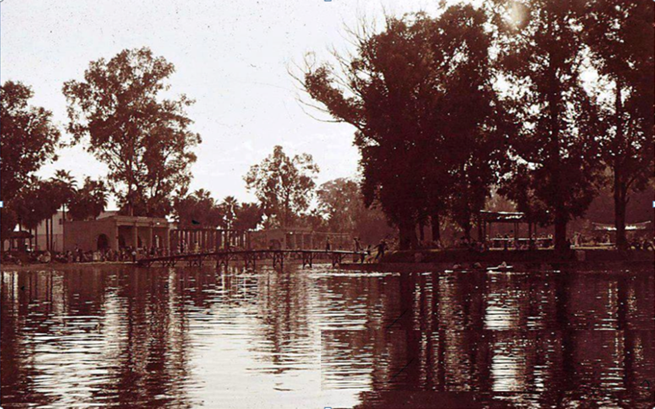 GUADALAJARA AYER Y HOY: ANTIGUO LAGO DEL PARQUE AGUA AZUL