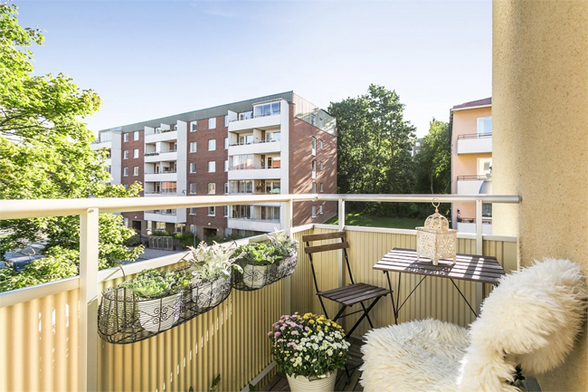 ESTILO RUSTICO: Balcones Rusticos Escandinavos