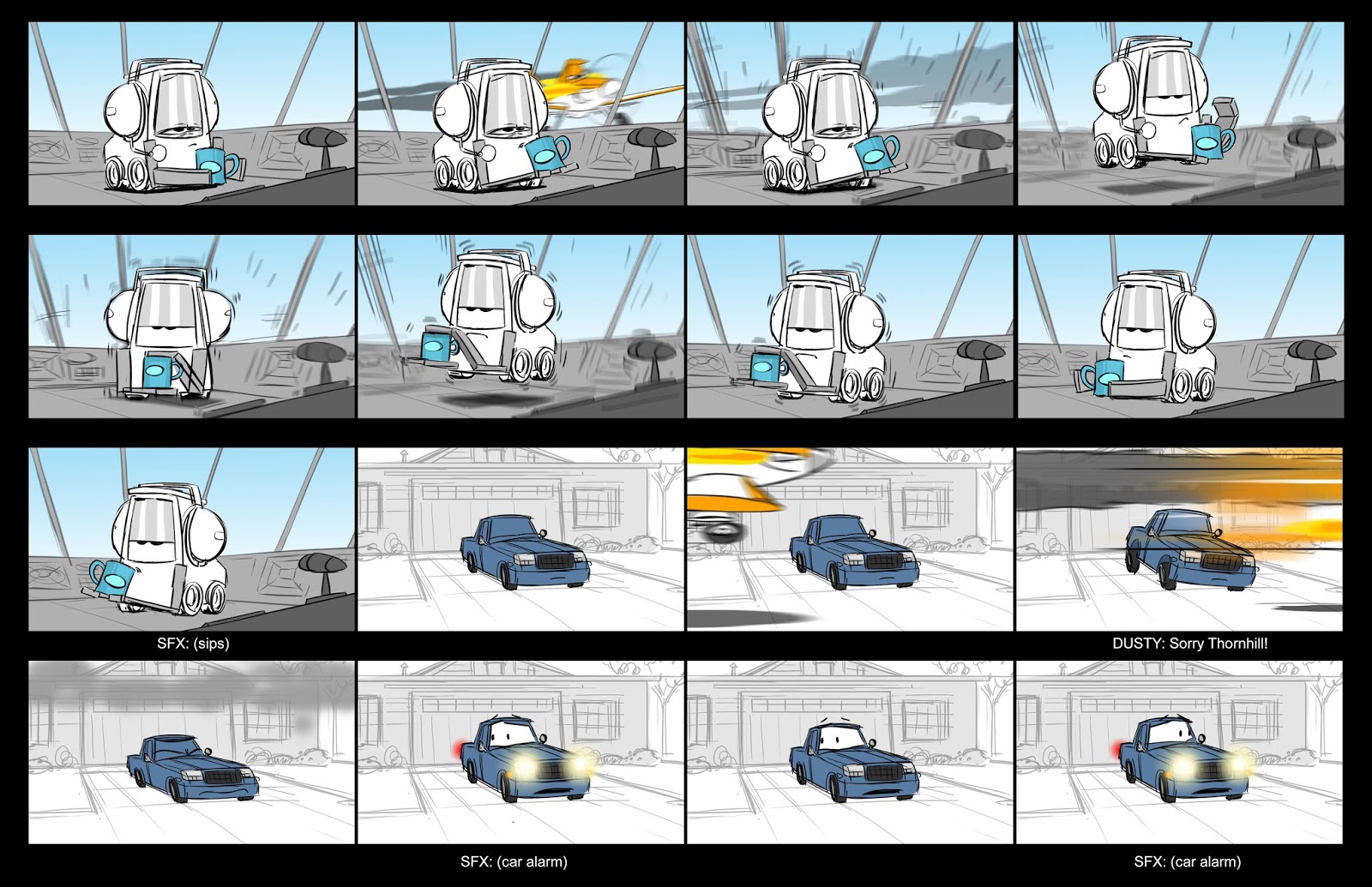 Jason Hand Portfolio: PLANES "MEET DUSTY"