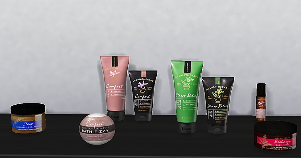 TS4 & TS3 Bath and Body Set Update 2021 - YDB