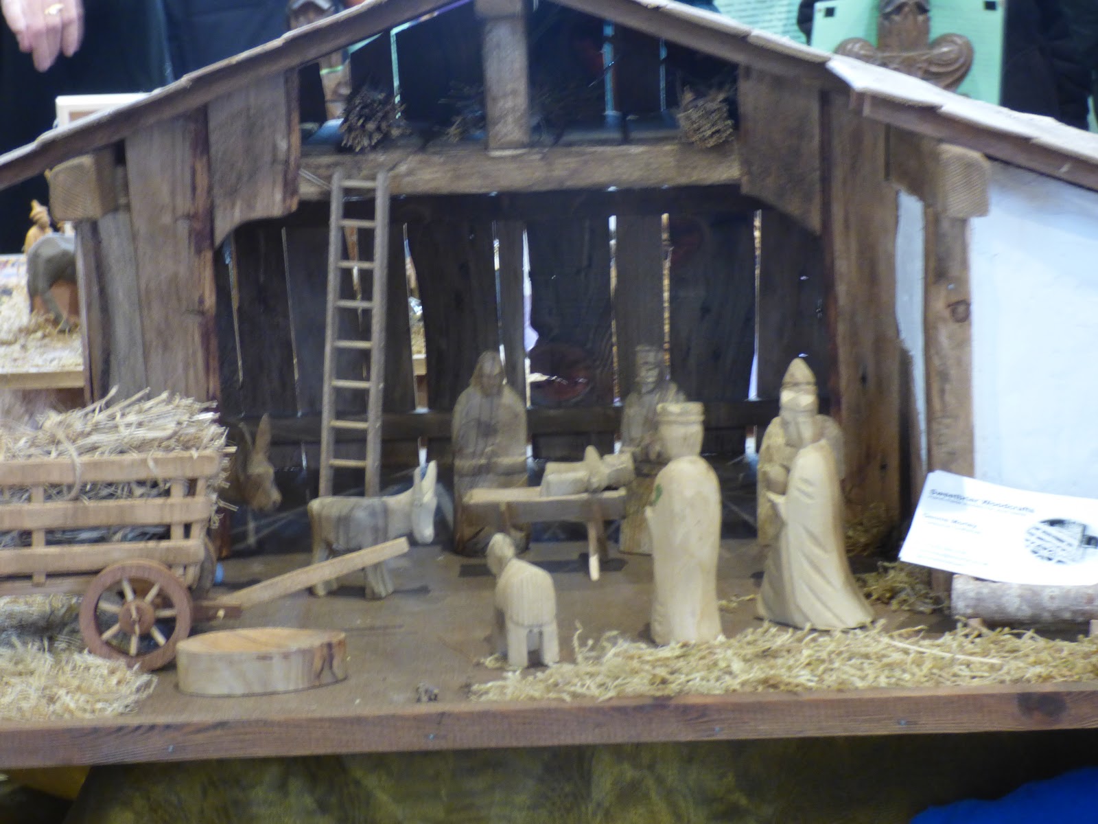My Quiet Life in Suffolk: December 4th and the Amazing Crib Display