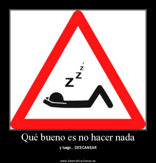 El blog de Elena: Dulce es no hacer nada.