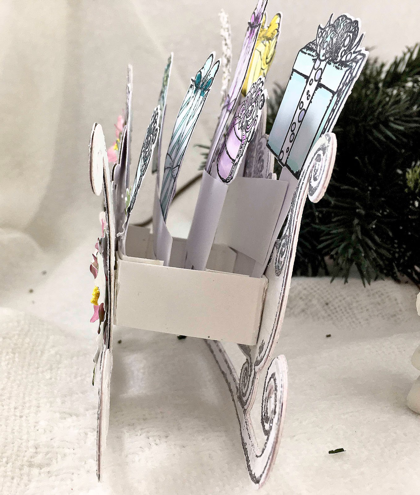 Creative Moments by Nancy Hill: Christmas Sled Card