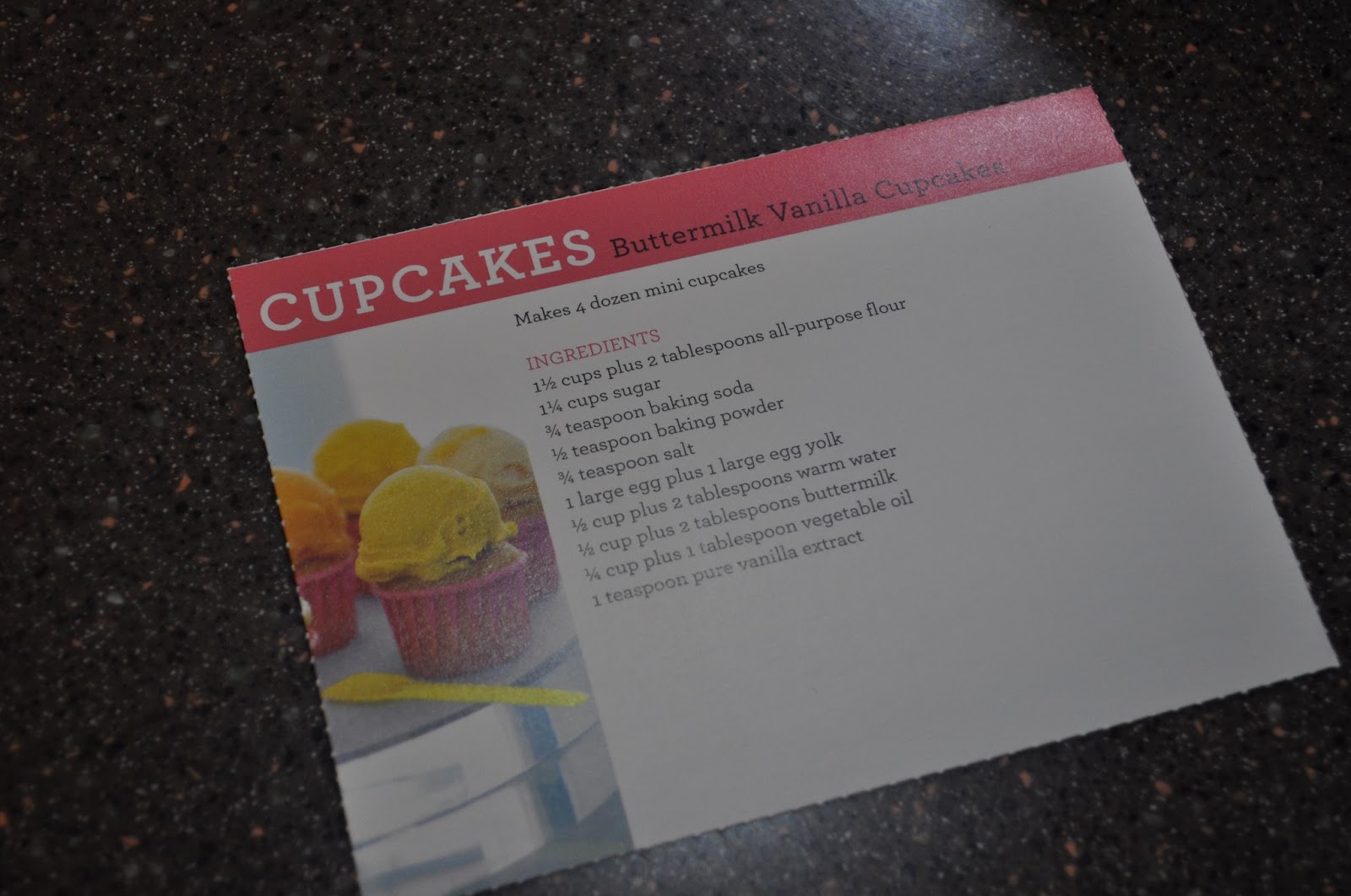 Teacher, Baker, Gourmet Meal Maker: Buttermilk Vanilla Mini Cupcakes ...