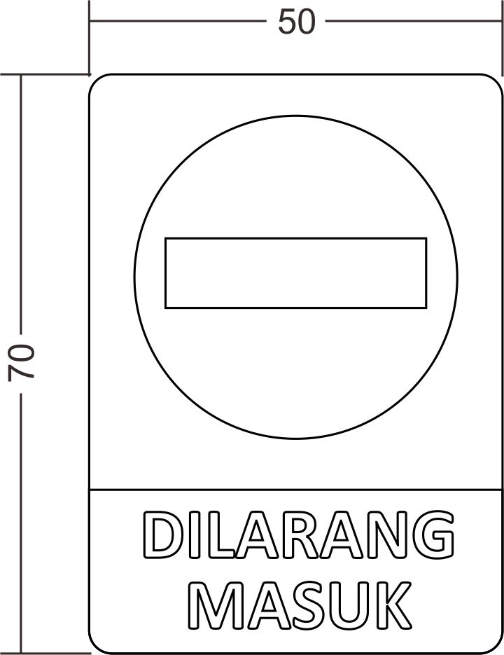 Mediateh Medan: Jenis ukuran rambu dan spesifikasi standar