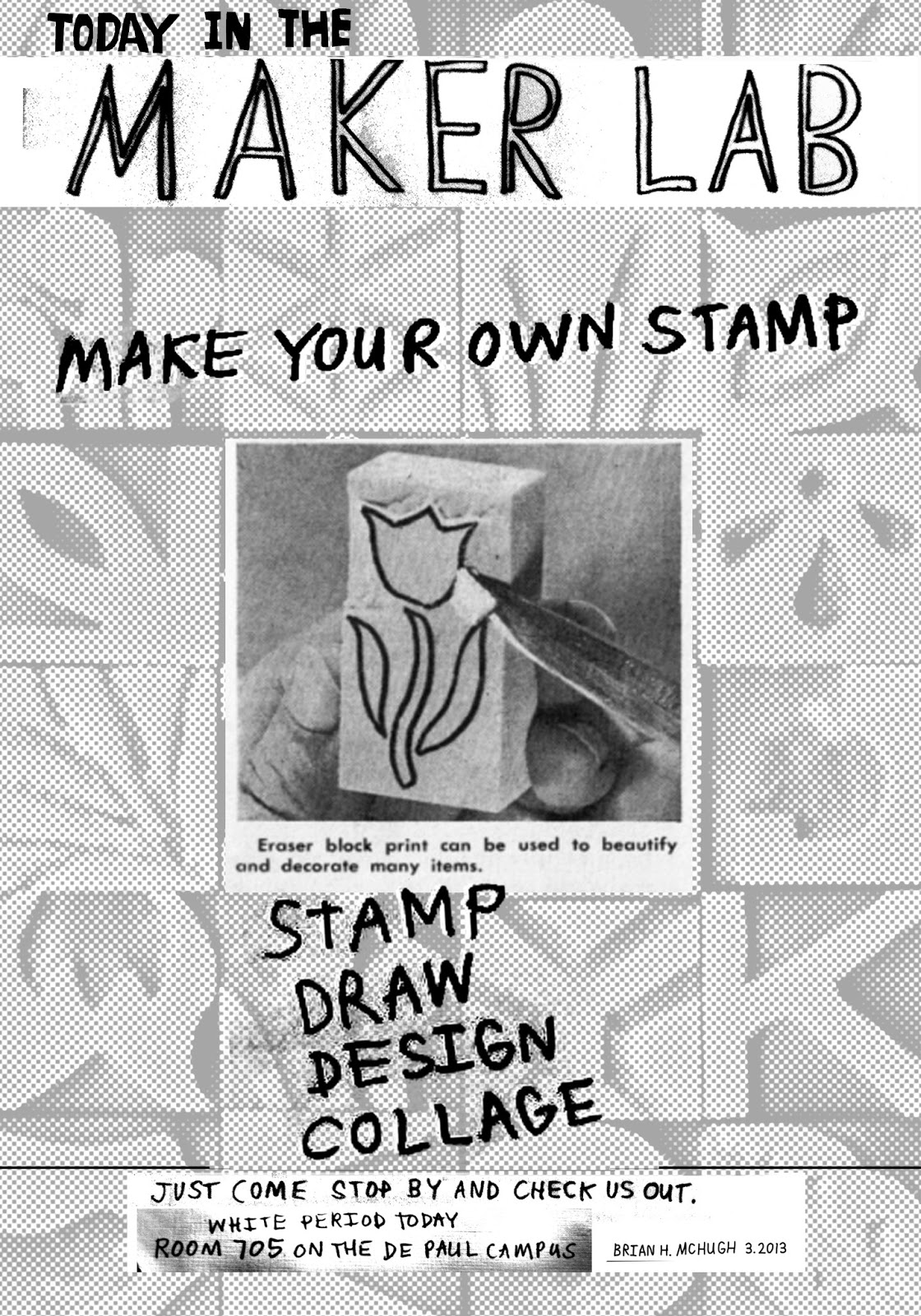 Maker Lab at SHC: Make your own Stamp
