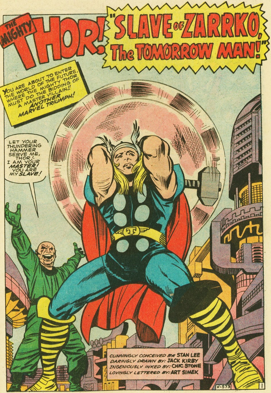 Rip Jagger's Dojo: Kang And The Tomorrow Man!