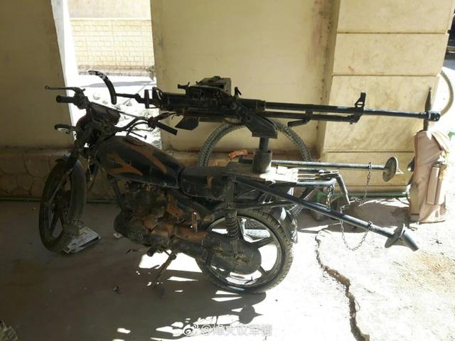 Asian Defence News: Chinese W85 BIKE mounted machine gun used by Terrorists