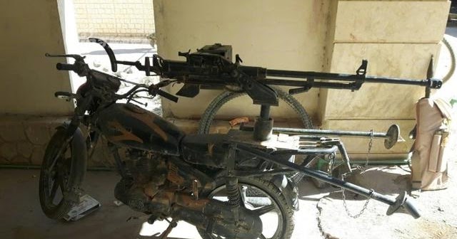 Asian Defence News: Chinese W85 BIKE mounted machine gun used by Terrorists