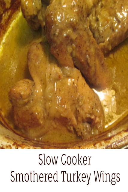 Slow Cooker Smothered Turkey Wings