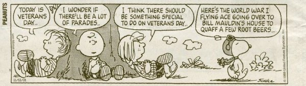 BOOKSTEVE'S LIBRARY: Snoopy, Root Beer and Bill Mauldin