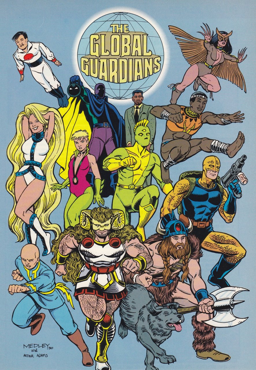 Mayfair DC Heroes Character Database: Global Guardians