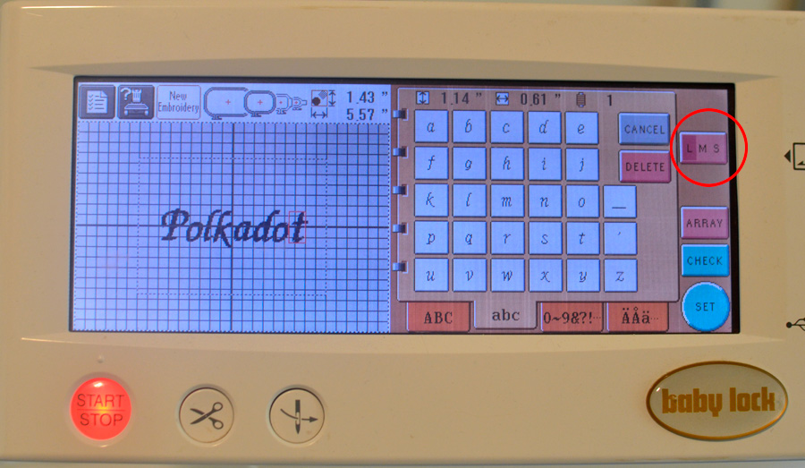 Small Business DiY: How to Use a Babylock BMP6 Embroidery Machine - part 1