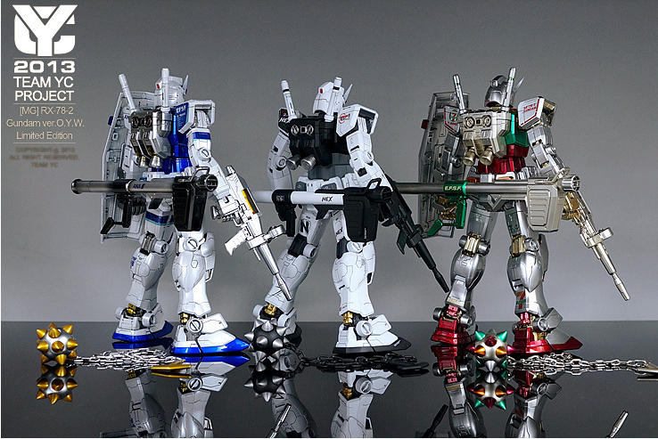 GUNDAM GUY: Team YC Project: MG 1/100 RX-78-2 Gundam Ver. Pepsi, 7 ...