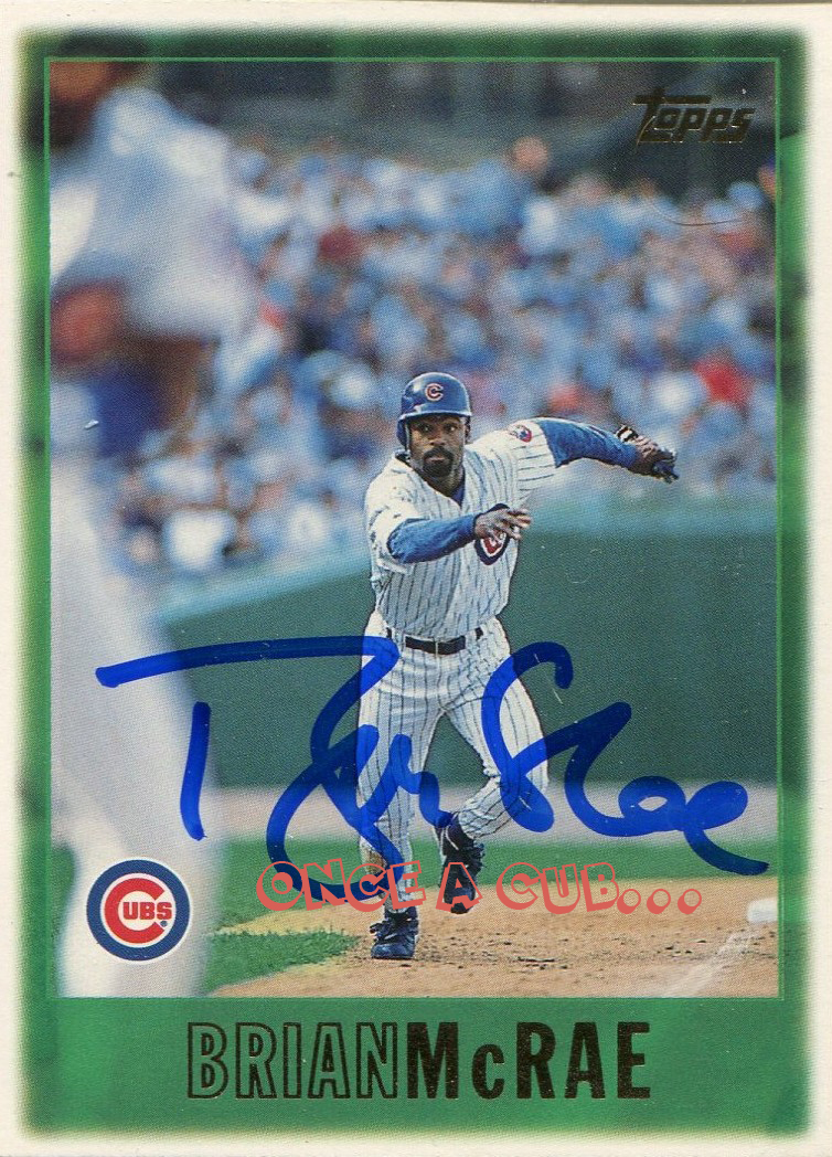 Once a Cub: Brian McRae
