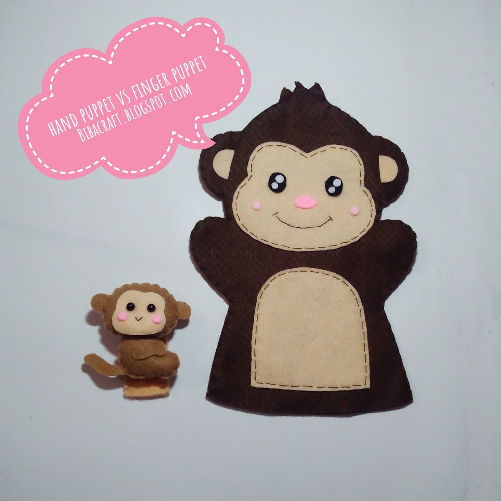 Biba Craft Collection: My very first hand puppet (boneka tangan)