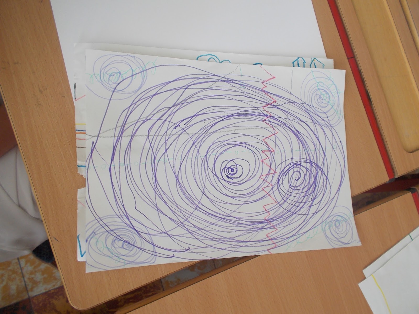 Lagere school: Lijnen en patronen tekenen in L2b